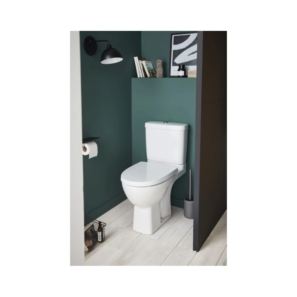 Pack WC sans bride PORCHER ULYSSE sortie horizontale blanc